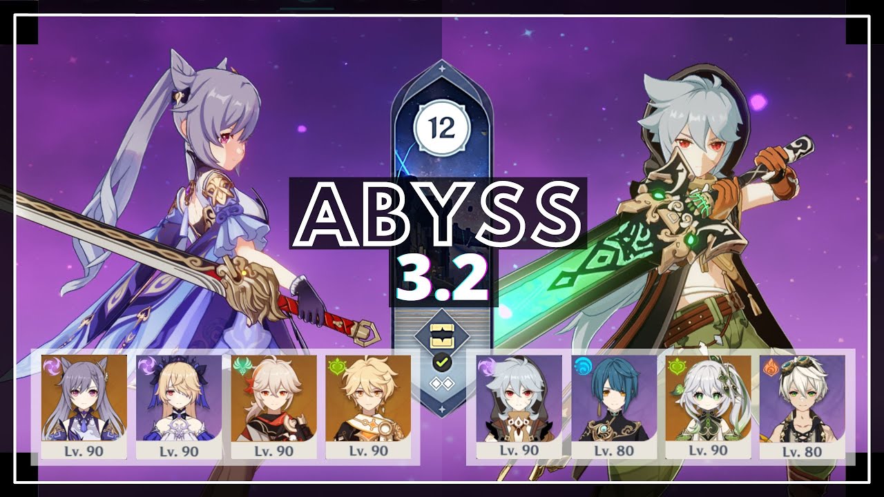Keqing & Razor | Spiral Abyss 3.2 | Floor 12 【Genshin Impact】 - YouTube