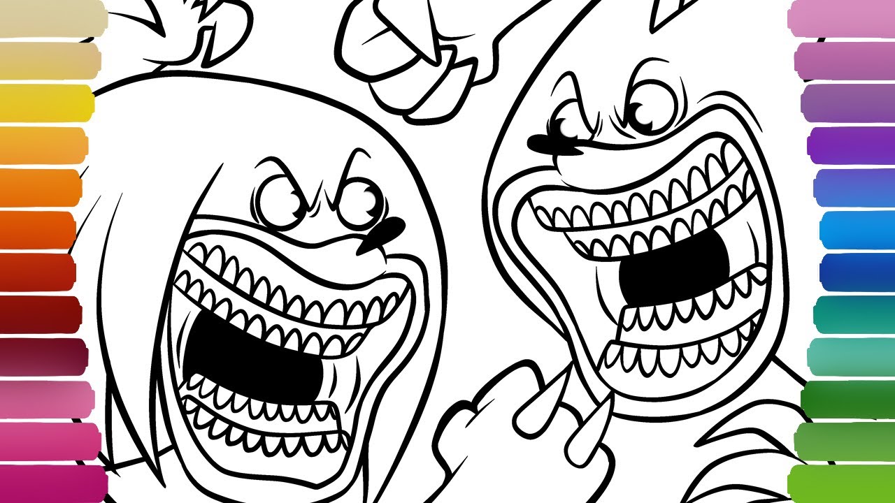 SHIN SONIC TAPES Vs SHIN KNUCLES Coloring Pages / How to Color SHIN ...