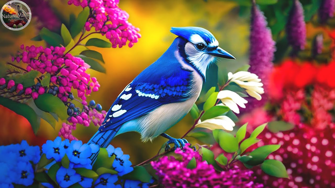 Beautiful Nature Sounds - Soothing Bird Songs & Exotic Birds Singing In ...