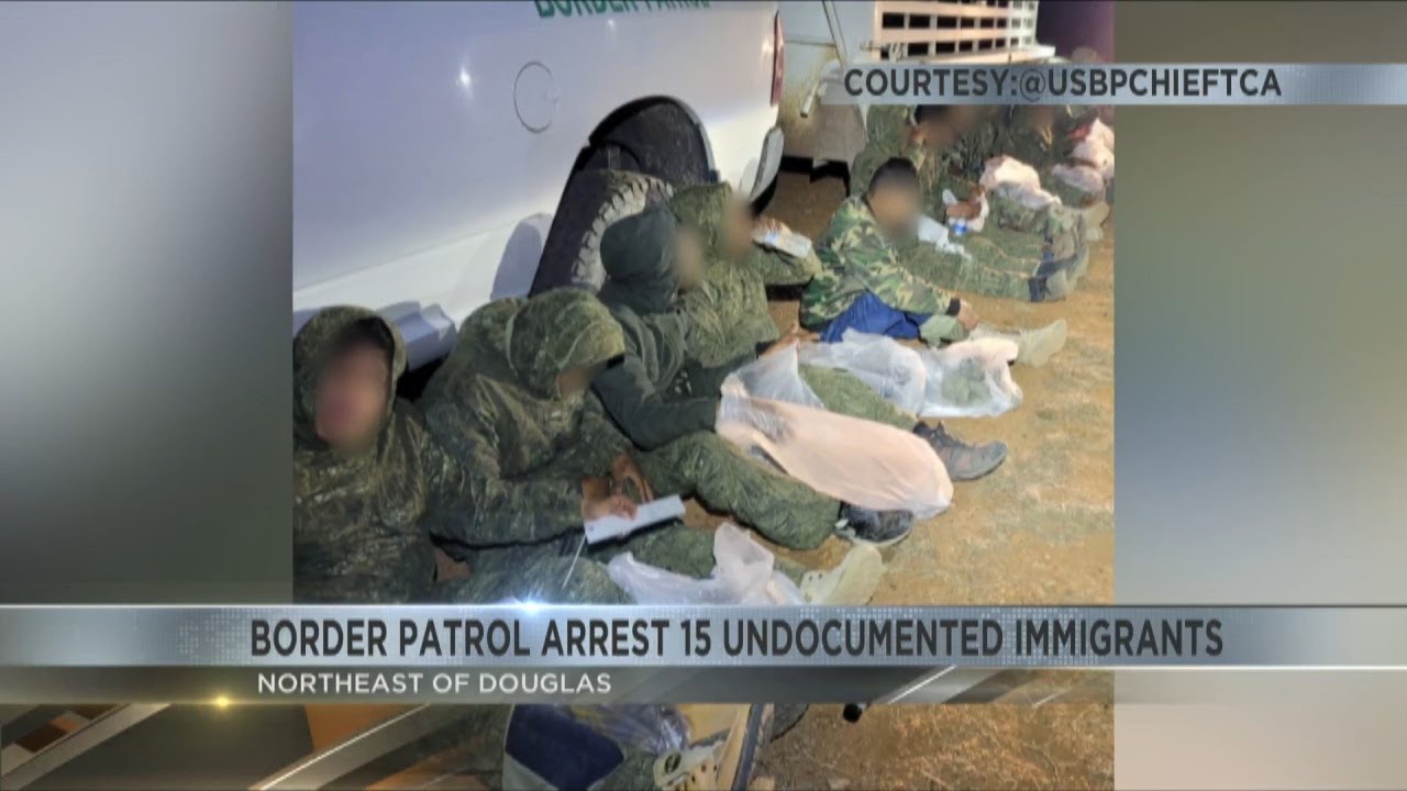 CBP arrested over dozen of undocumented immigrants near Highway 80 ...