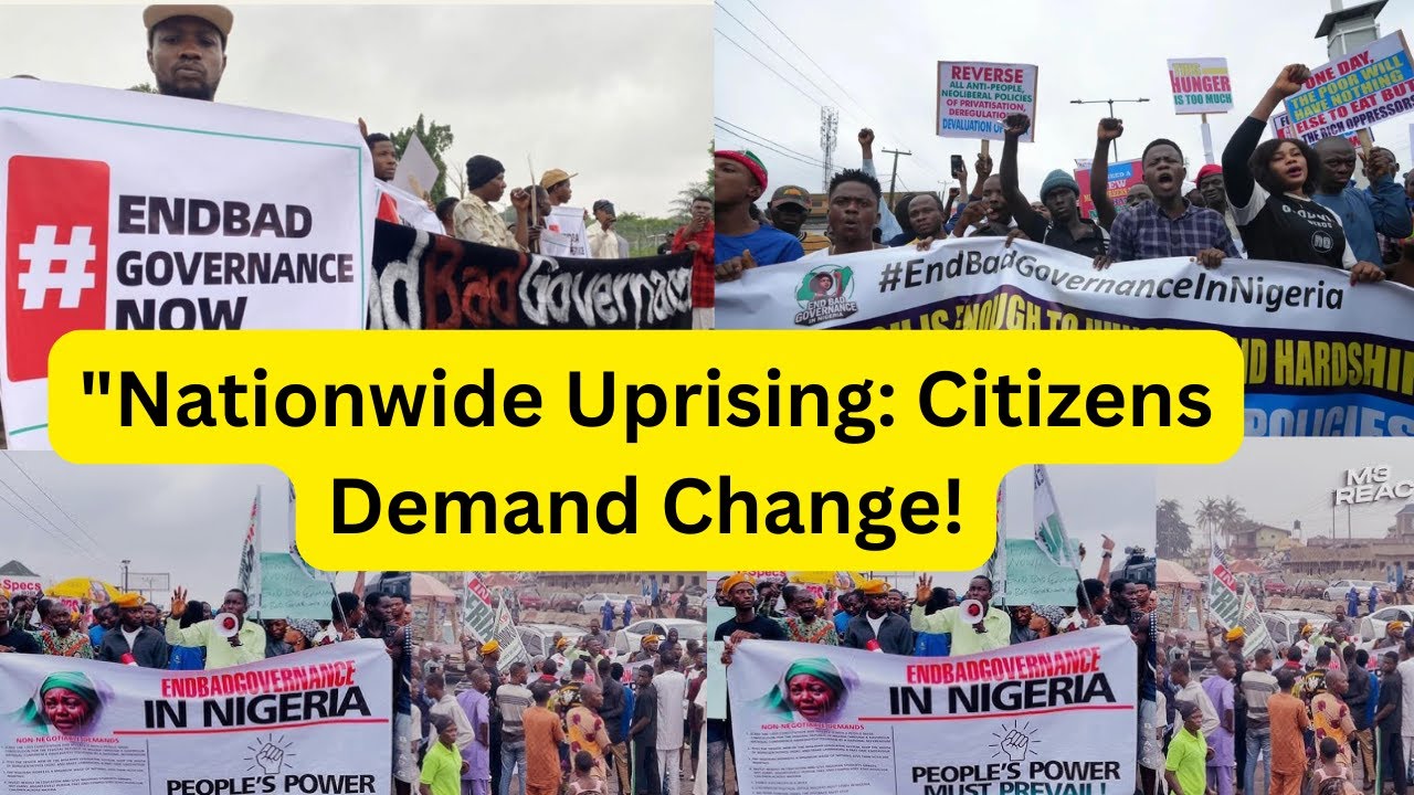 Updates: Nationwide Protests Demand End to Bad Government in Multiple ...