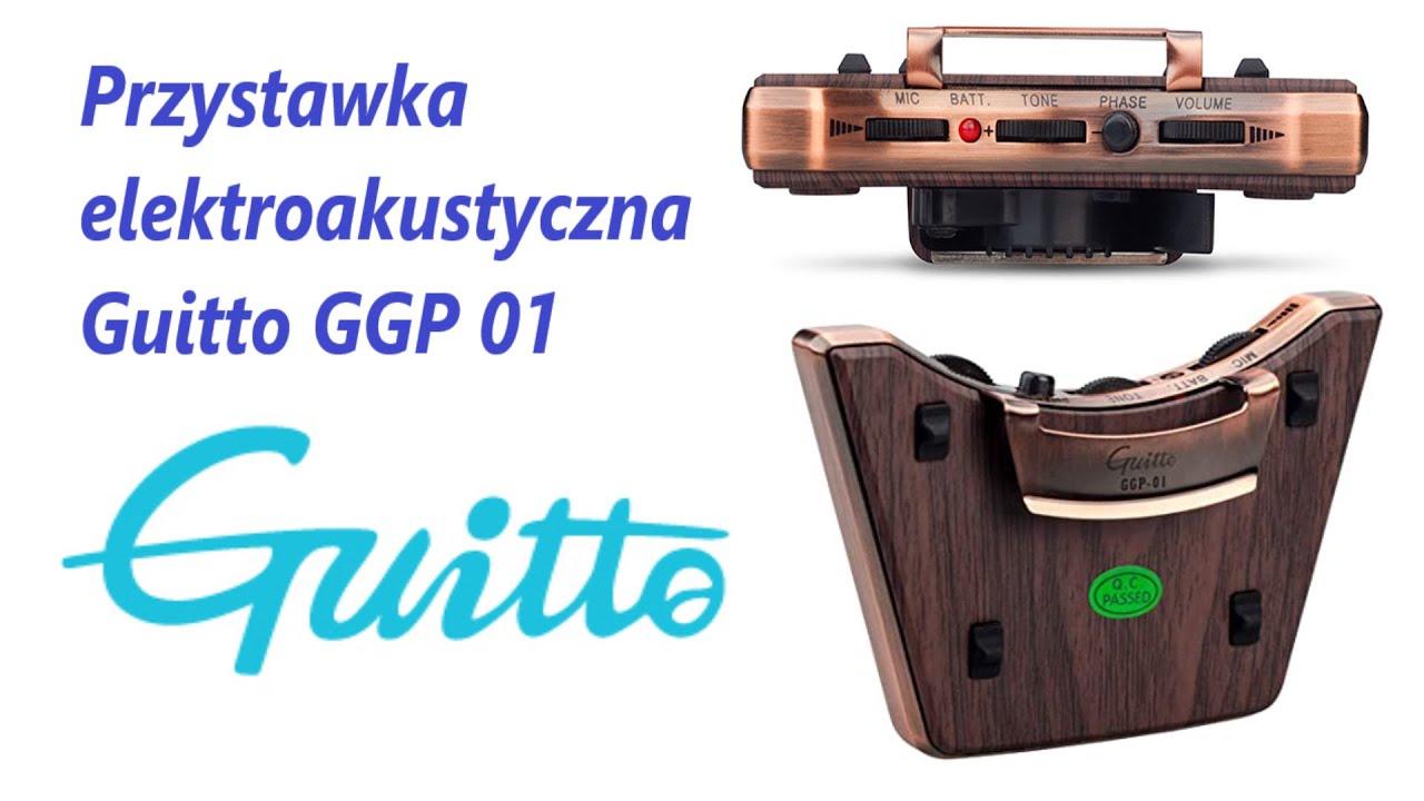 Guitto GGP 01 - jak przerobić gitarę akustyczną na elektroakustyczną - FILMIKI O GITARACH - YouTube