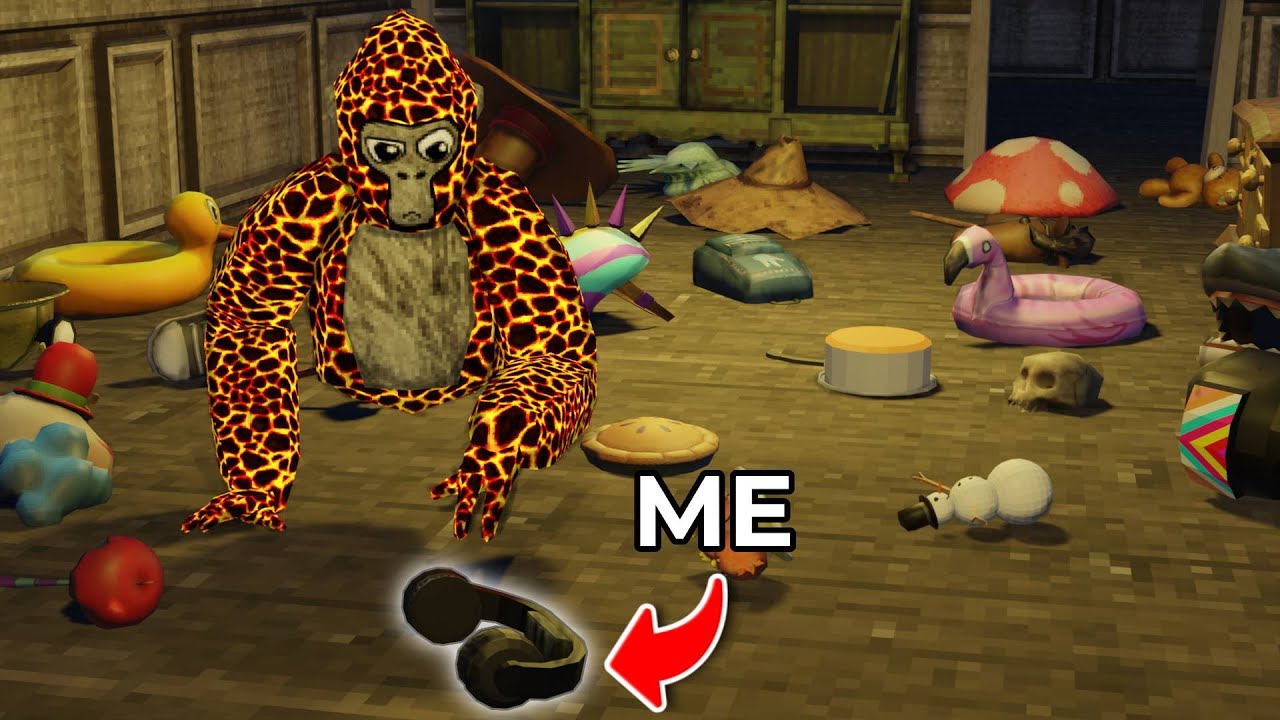 Gorilla Tag ADDED Props Hunt - YouTube