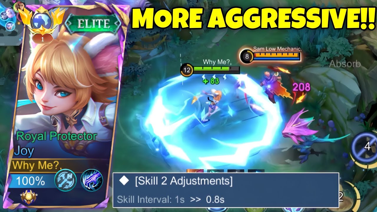 FINALLY!! THANK YOU MOONTON FOR THIS BUFF! JOY META IS BACK - Mobile ...