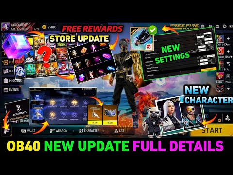 After Ob40 Update All New Changes🔥| New Settings in Free Fire | New ...