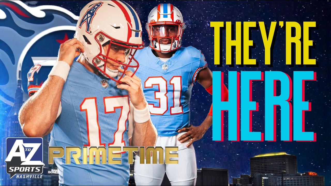 Tennessee Titans drop Houston Oilers throwback jerseys 🔥 - YouTube