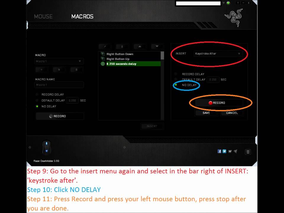 Tutorial 2 How To Make A Quickscope Macro On Your Razer Deathadder In Razer Synapse 2 0 YouTube Tutorial 2 How To Make A Quickscope Macro On Your Razer Deathadder In Razer Synapse 2 0 YouTube
