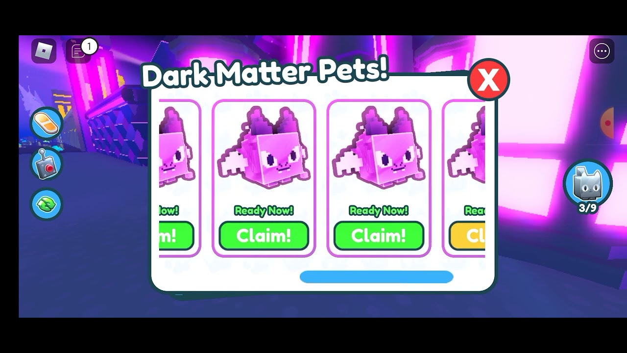 Claiming dark matter pixel demon | Roblox Pet Simulator X - YouTube