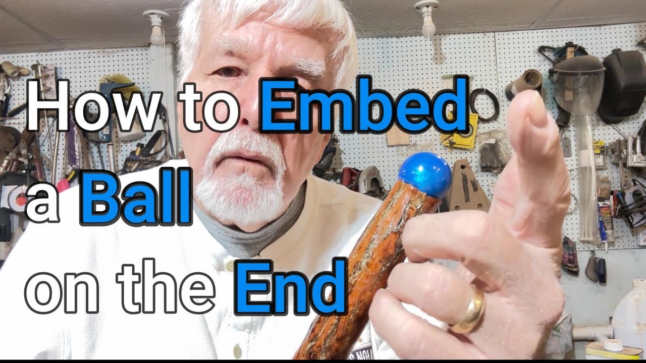 A Walking Stick with an Amazing Blue Ball - YouTube