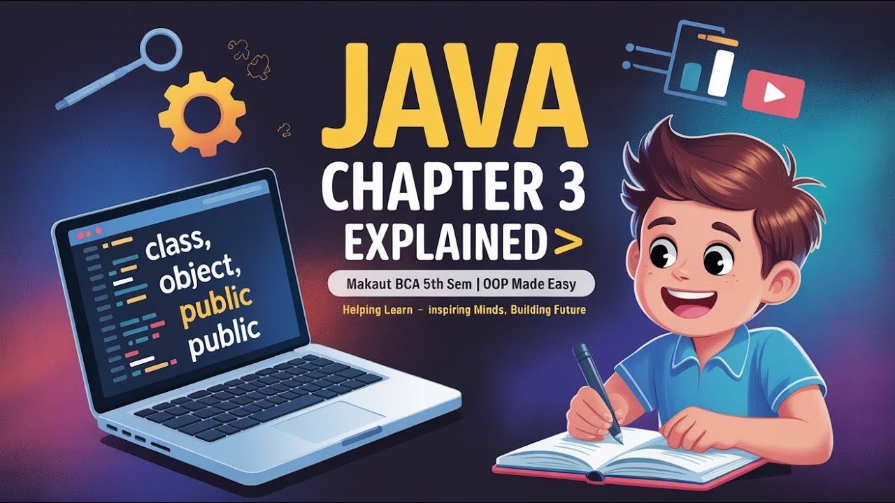 Java Chapter 3 Explained 🔍 | MAKAUT BCA 5th Sem | Object Oriented Programming Made Easy ...