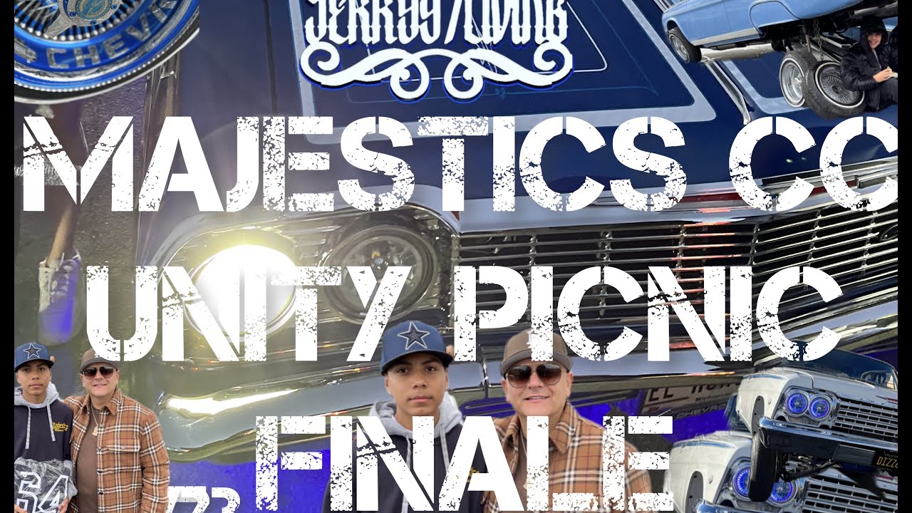 MAJESTICS CC UNITY PICNIC FINALE! North Hollywood ca. #cars #custom # ...