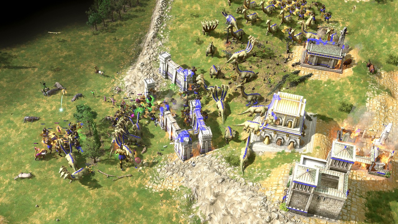 MASSIVE HILL LAST STAND - Age of Mythology Retold - YouTube