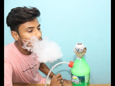 How to Make a shisha Hookah out of a Bottle for sprite. - YouTube