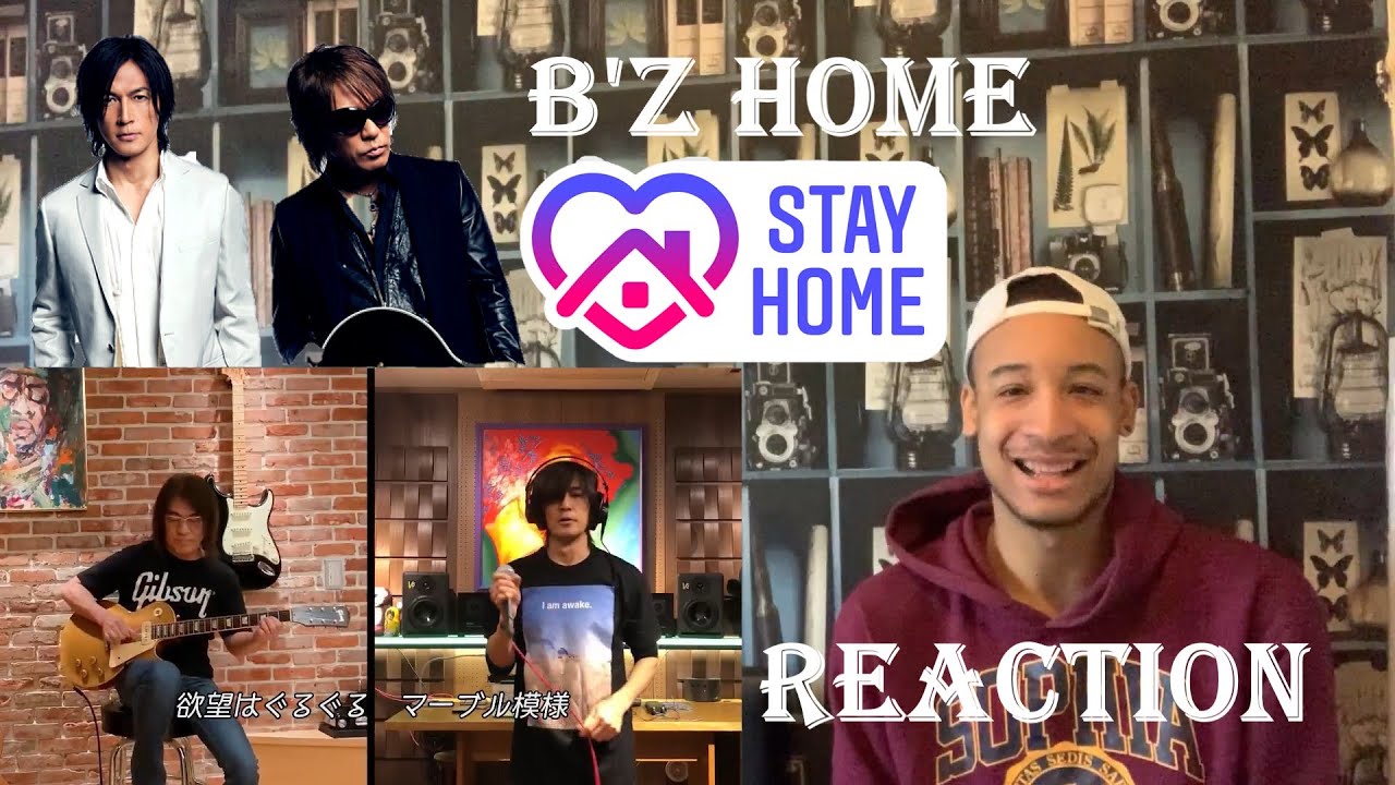 B’z “HOME” session 外人リアクション - YouTube