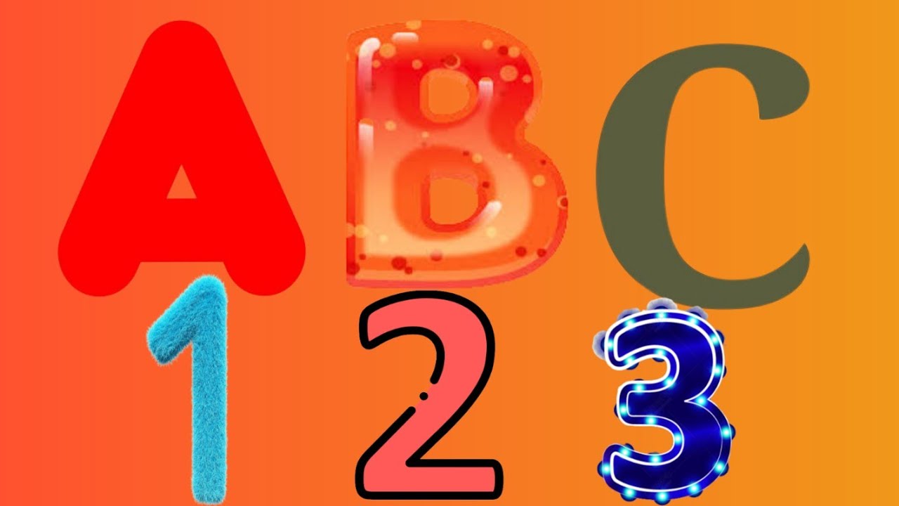 one two three, alphabet,learn 1 to 20 number count video, part - 4 ...