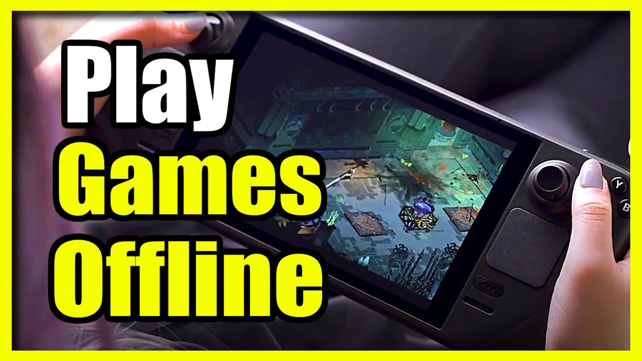 How to Play Your Games Offline on Steam Deck (Offline Mode) - YouTube