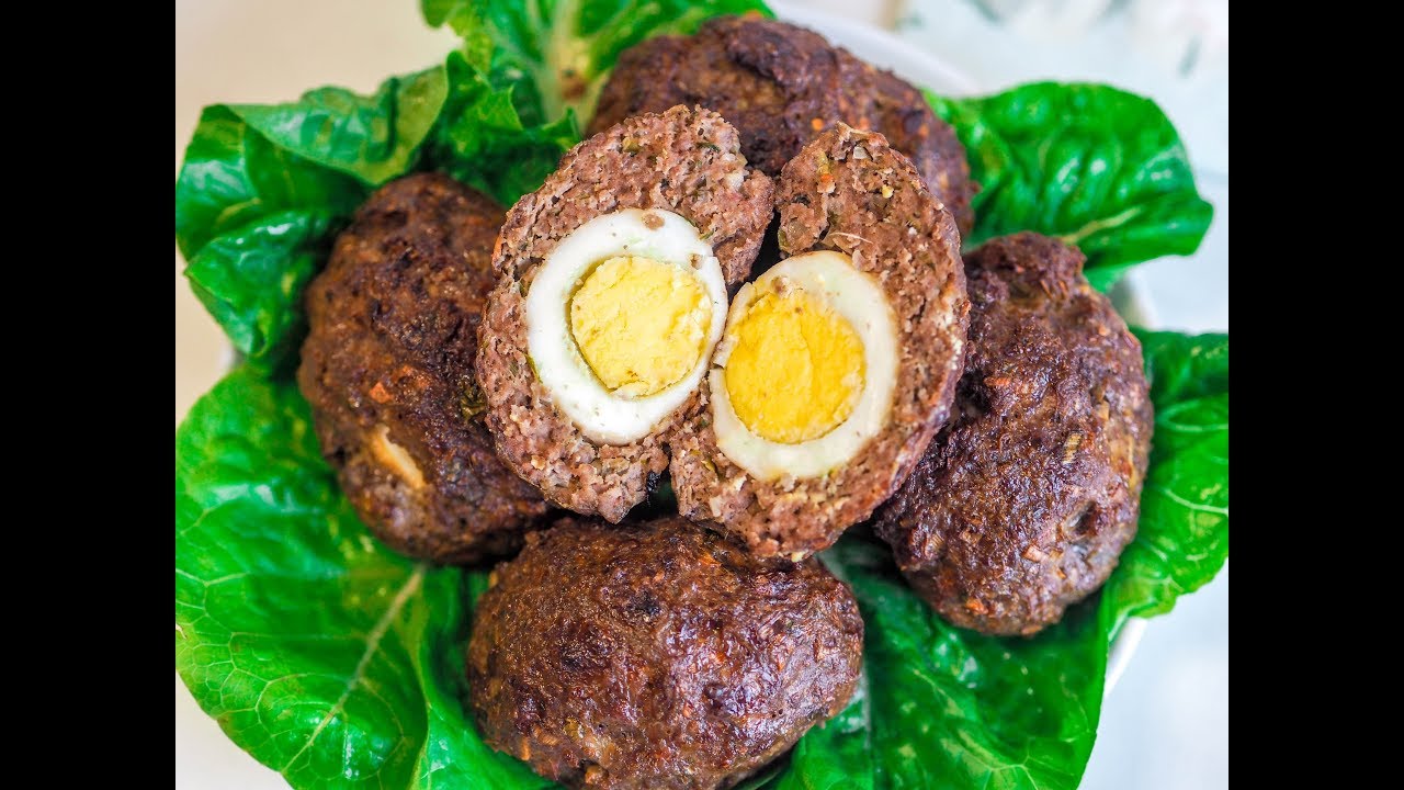 MEATBALLED SCOTCH EGGS I SUPA COOKING CLASS I EP. 17 I AFRICAN KETO ...
