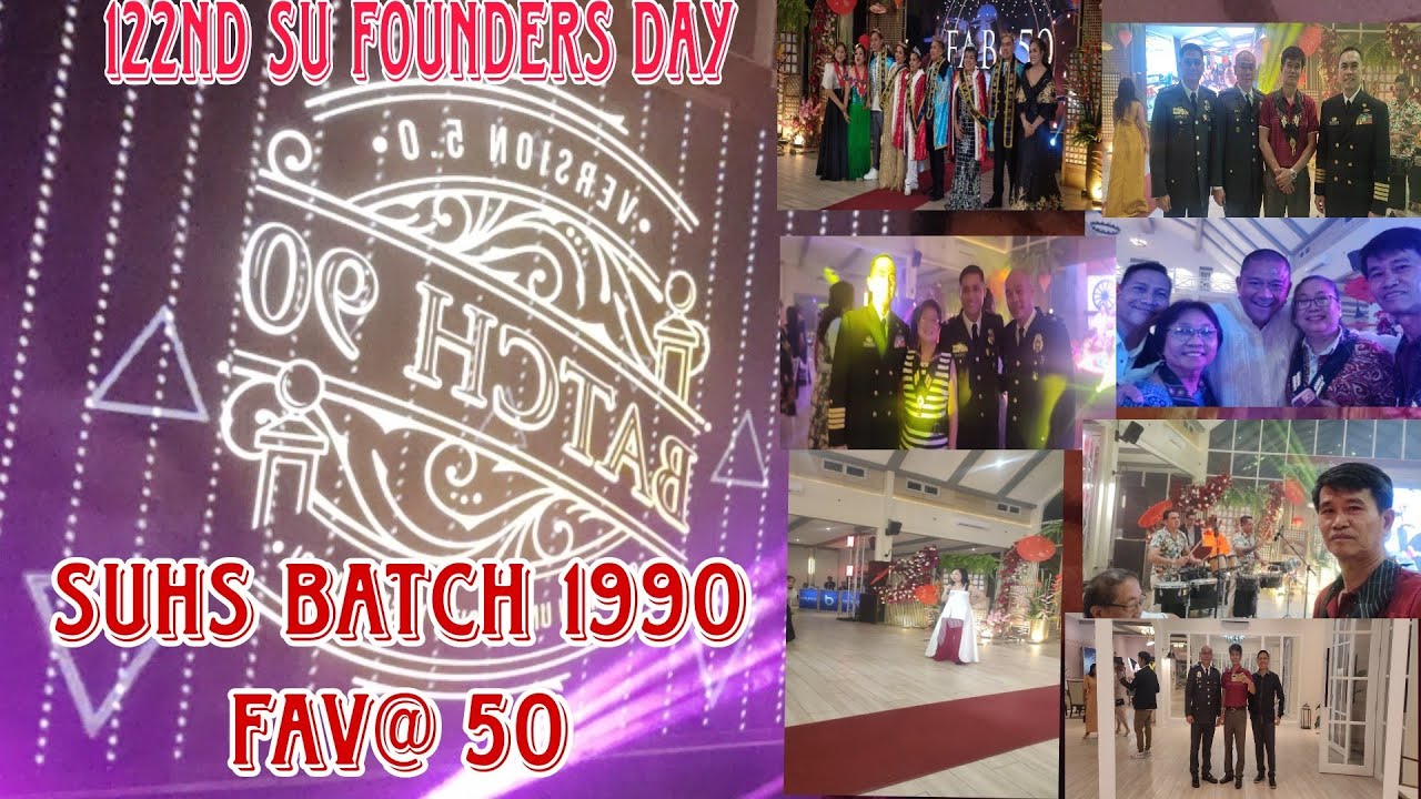 SUHS batch 1990 gala night highlights.Fav @ 50 on the 122nd Silliman ...