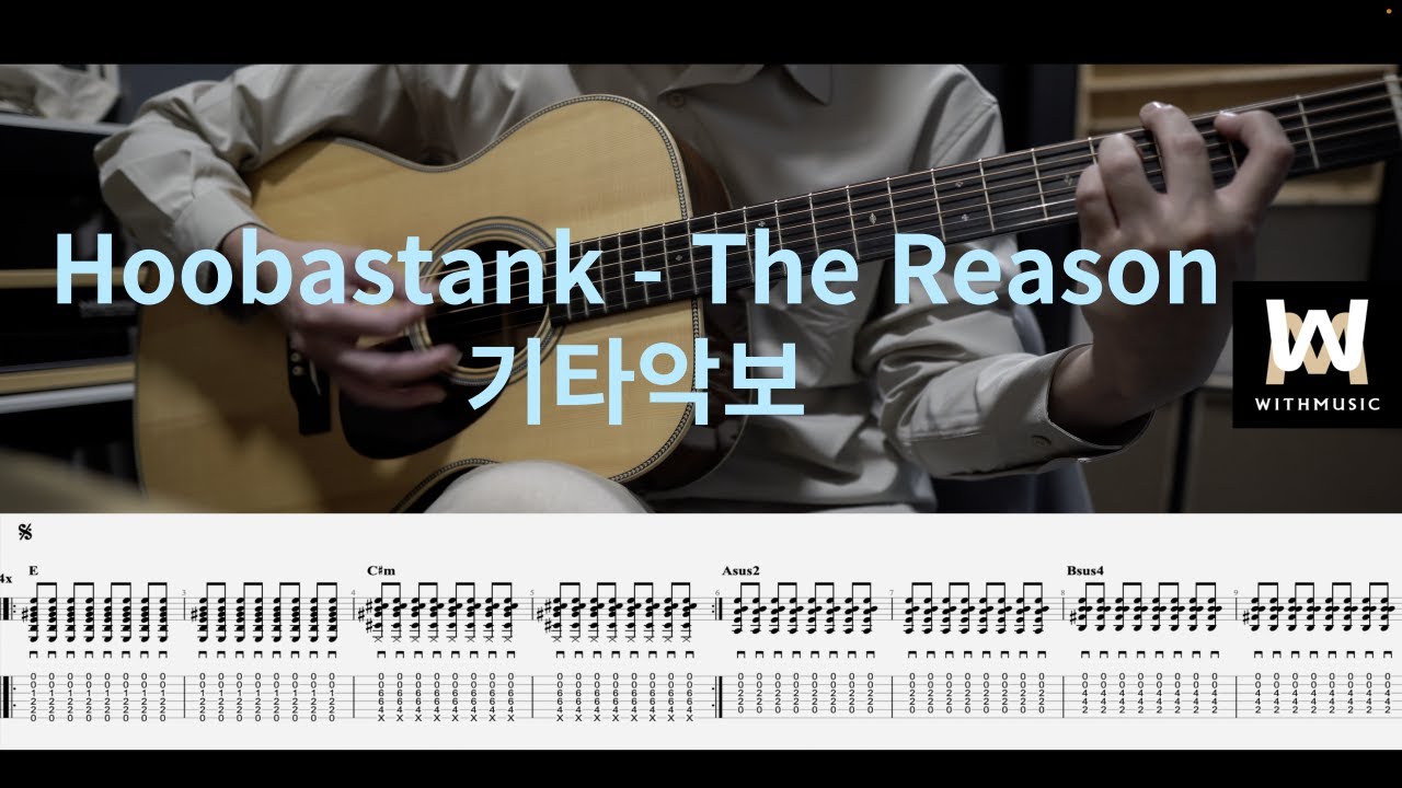 41.Hoobastank - The Reason (Guitar Tab) - YouTube