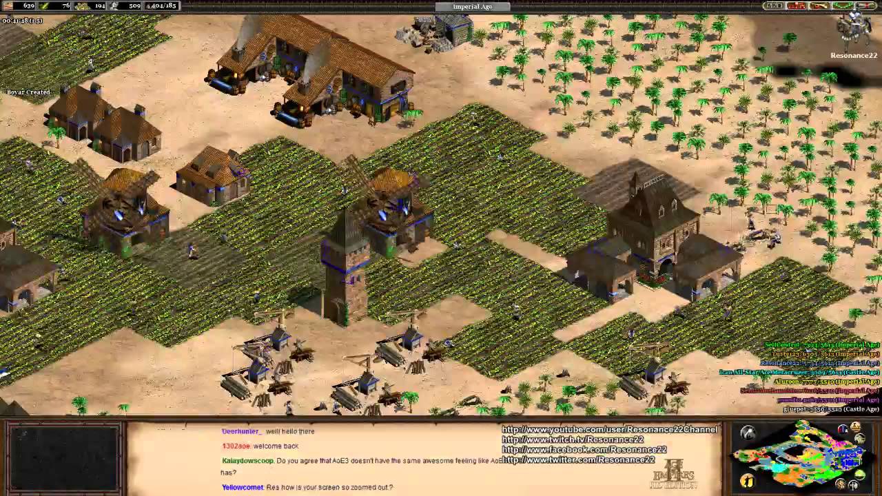 Aoe2 HD: 4v4 MegaRandom (Slavs, Galley Rush) - YouTube