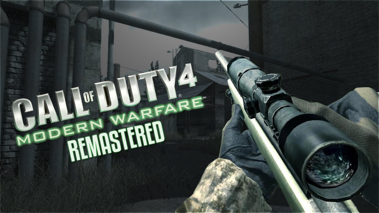 COD4 REMASTERED TRAILER! - Modern Warfare DLC (COD 2016) - YouTube