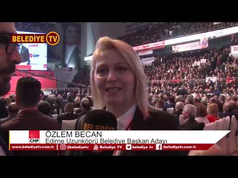 EDİRNE UZUNKÖPRÜ BELEDİYE BAŞKAN ADAYI - ÖZLEM BECAN - CHP