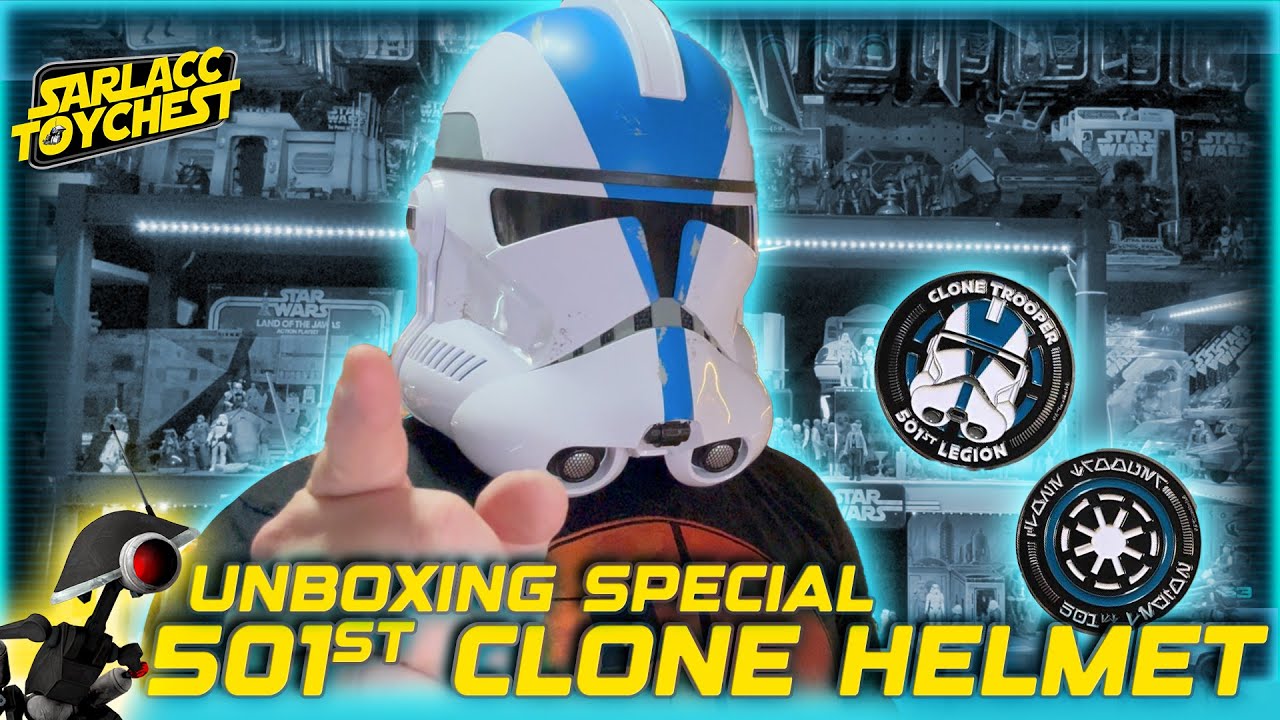 Gamestop Exclusive 501st Clone Trooper Helmet #Unboxing and #Review ...