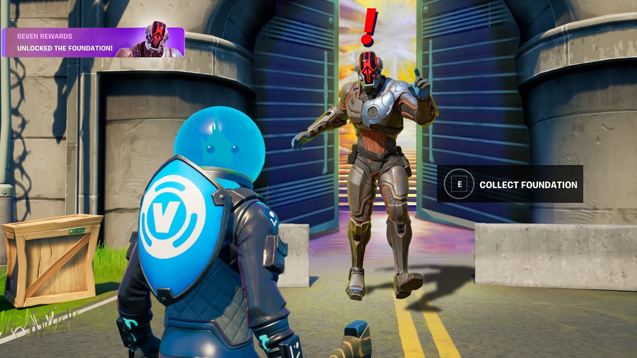 Fortnite Secret Boss Bunker Skin Reward - YouTube