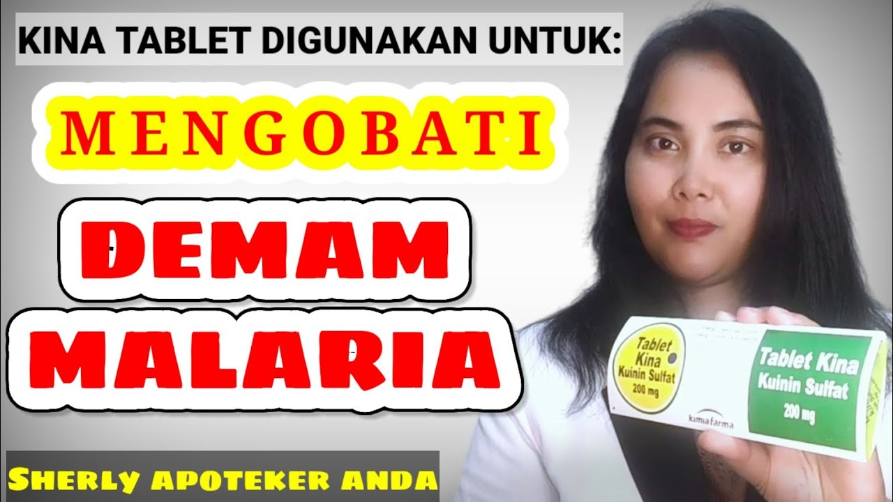 Obat Ampuh Demam Malaria - KINA TABLET - YouTube