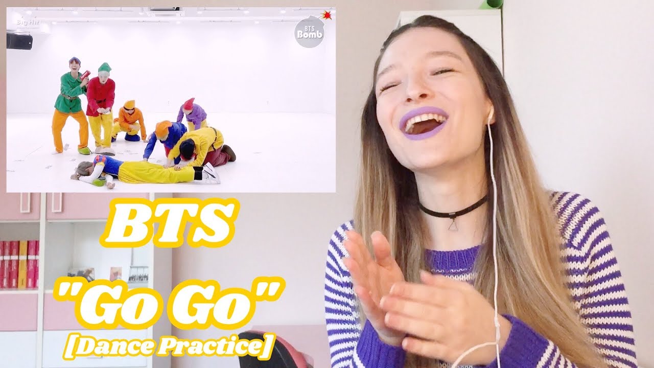 BTS "Go Go" [Dance Practice] REACTION | Lili White - YouTube