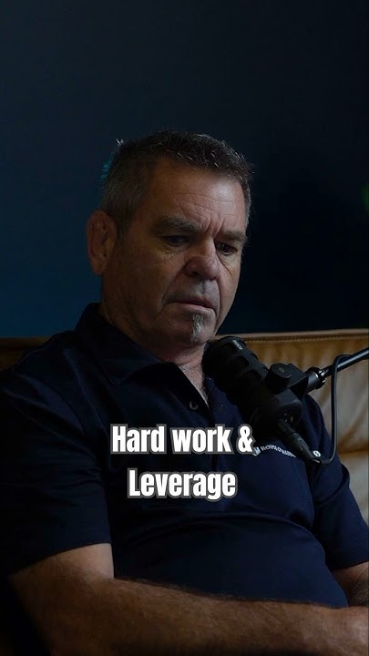 Hard work & Leverage #podcast #builder #construction #business #shorts ...