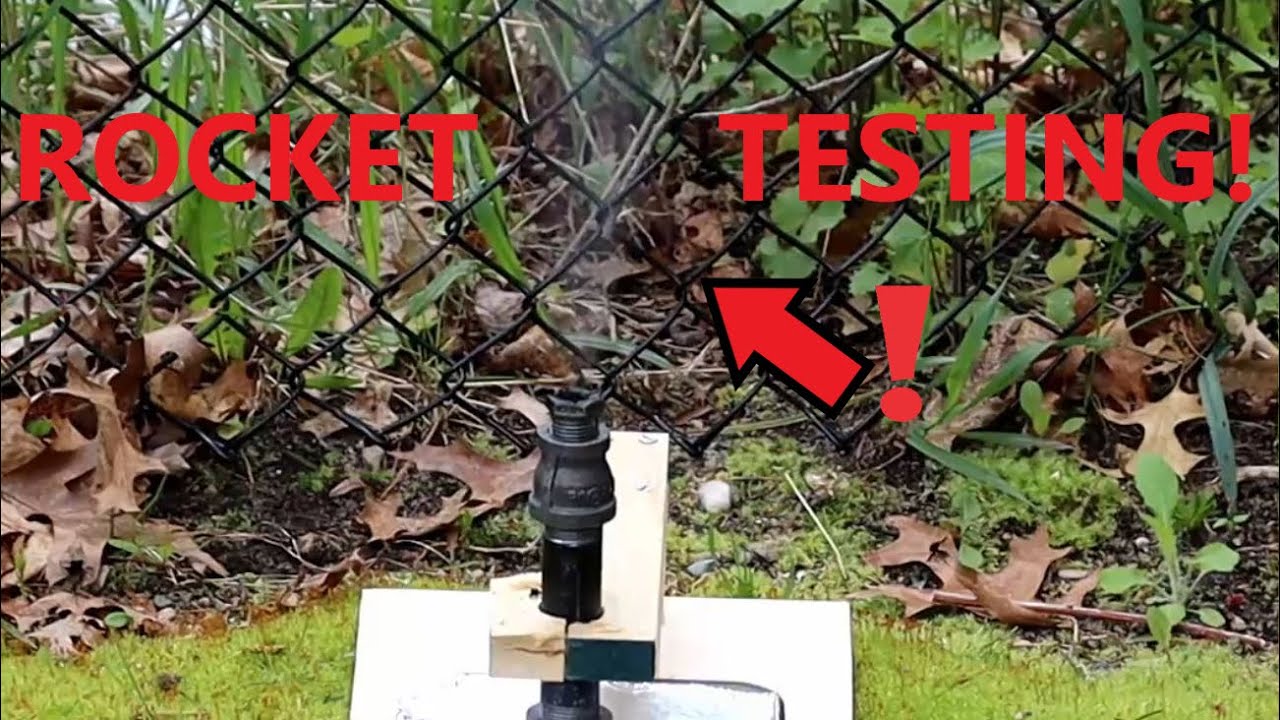 Building The Perfect Candy Rocket- Test 1 - YouTube