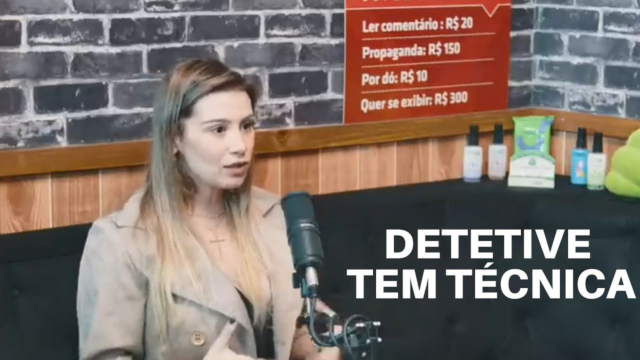CORTE RÁPIDO PODCAST DETETIVE EDUARDA LIMA DETETIVE TEM TÉCNICA - YouTube