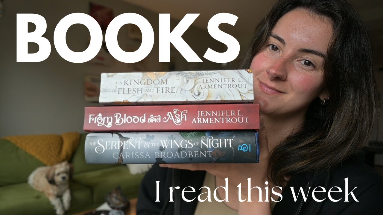 Books I Read This Week | Fantasy Books, Read with Me, Book ...