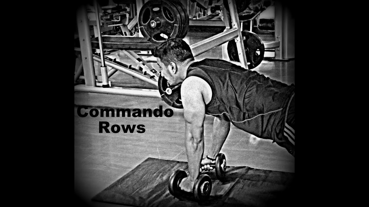 Commando Rows - YouTube