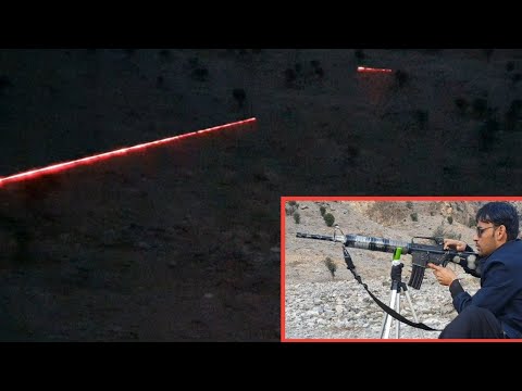 Night shooting 5.56 Tracer