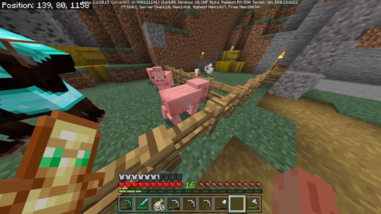 **CREEPY AUDIO GLITCH** - Minecraft Windows 10 - YouTube