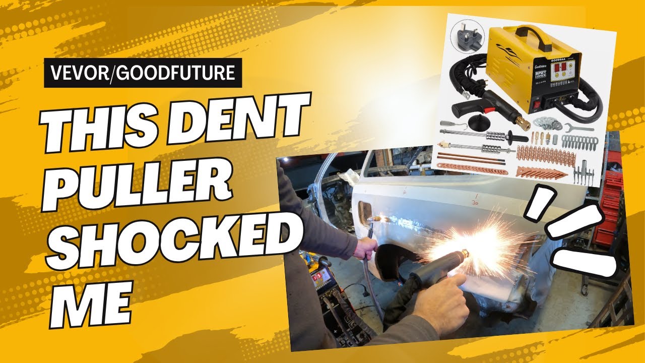 This is why you need the GD90E Spot Welding Dent Puller - YouTube