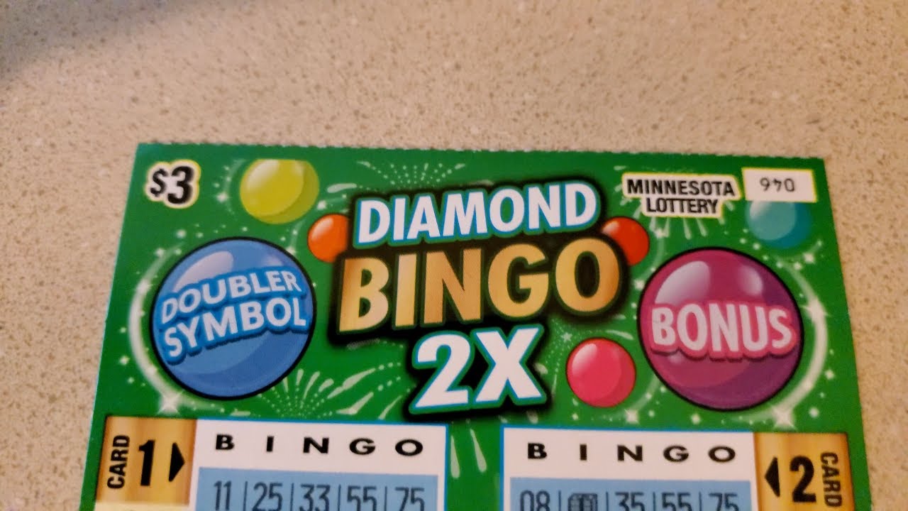 Diamond Bingo 2x (Now with Outs!) - $3 Minnesota Lottery. - YouTube