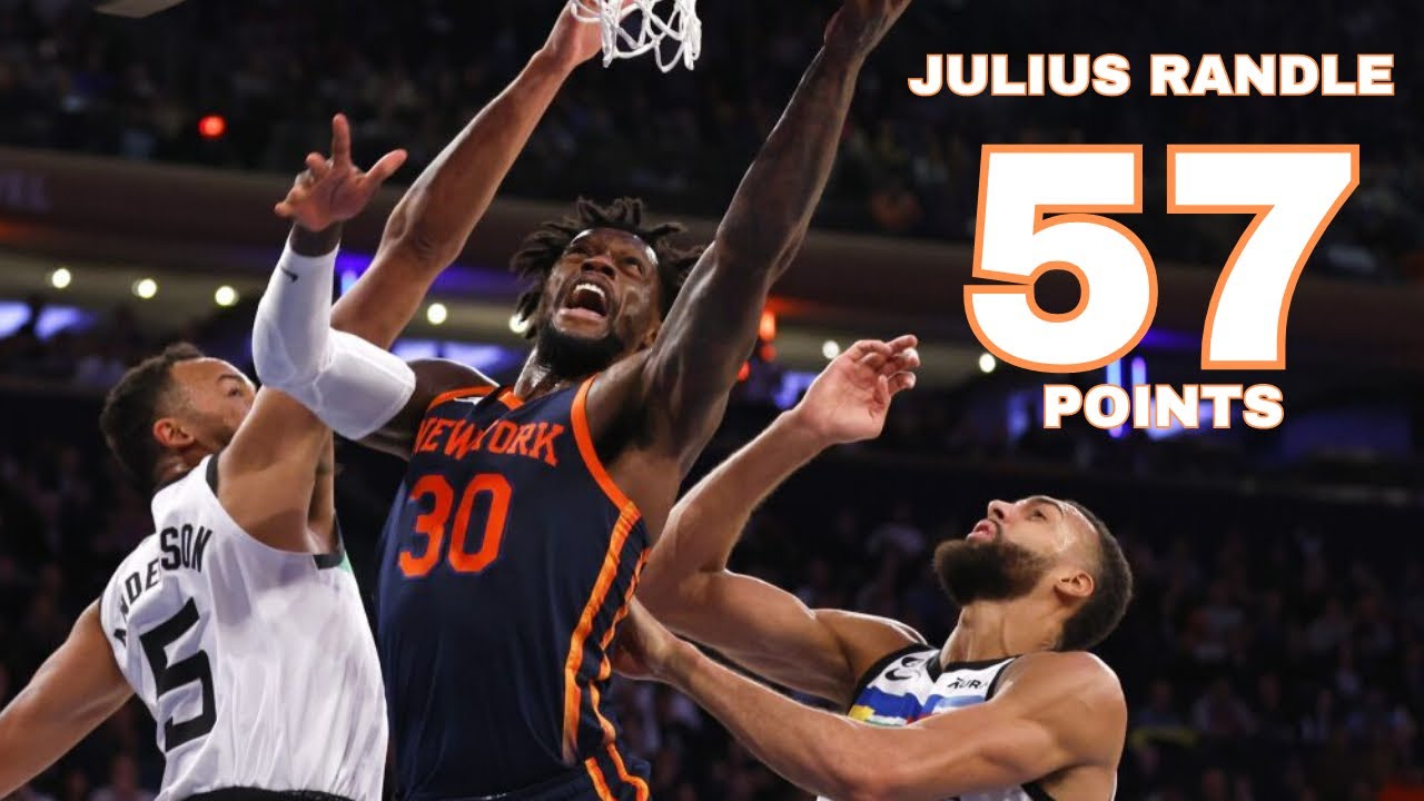 Julius Randle 57 Points vs Timberwolves | FULL HIGHLIGHTS - YouTube
