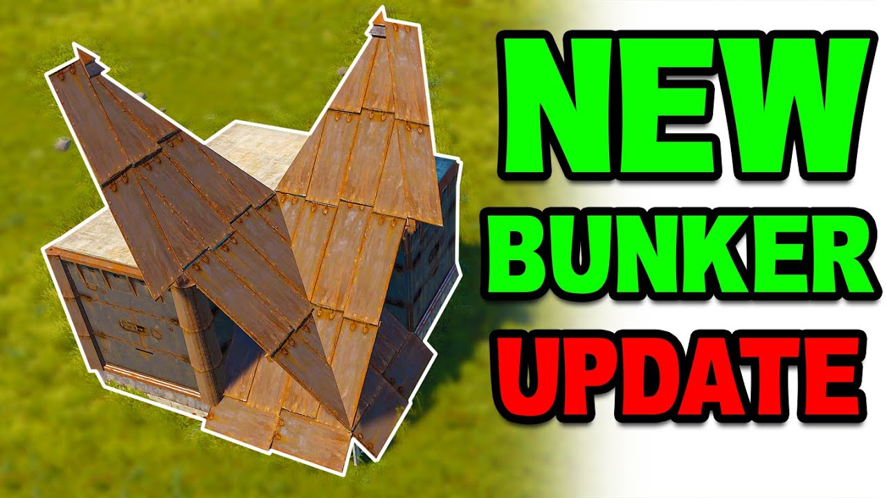NEW BUNKER UPDATE / SOLO BASE DESIGN / RUST - YouTube