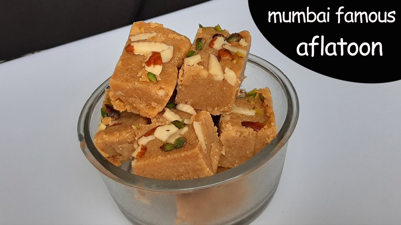 Aflatoon Sweet | Mumbai Famous Aflatoon Halwa | Aflatoon Barfi | Quick ...