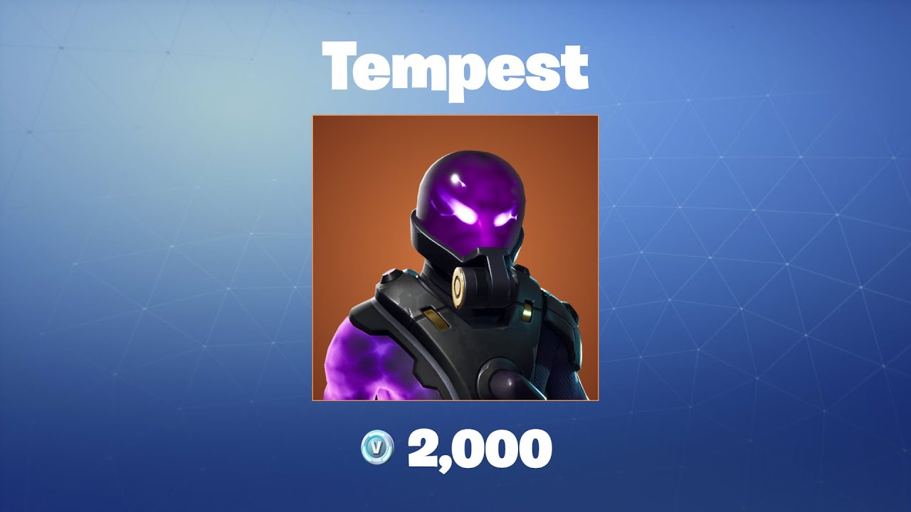 Tempest | Fortnite Outfit/Skin - YouTube