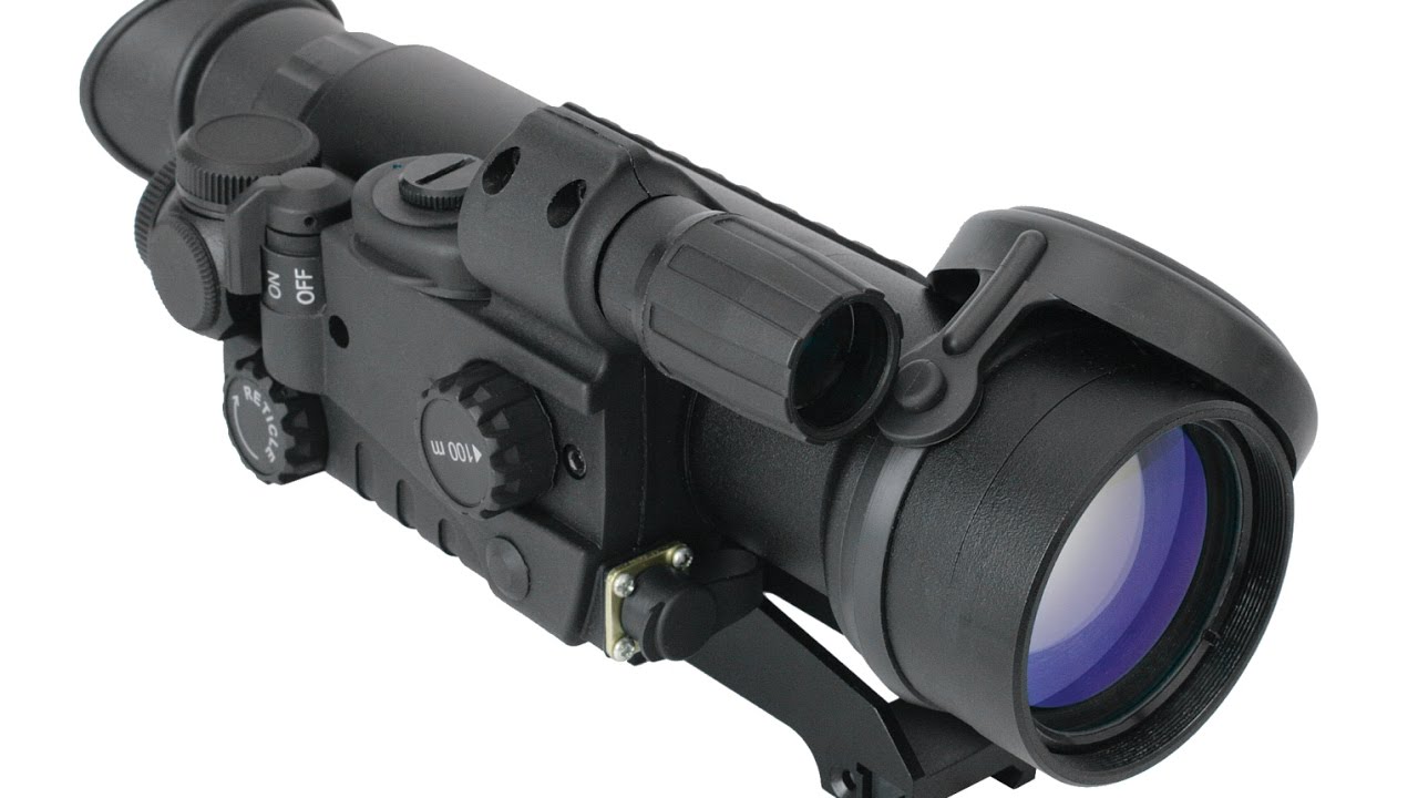 Yukon Sentinel 3x60 weaver прицел ночного видения - YouTube