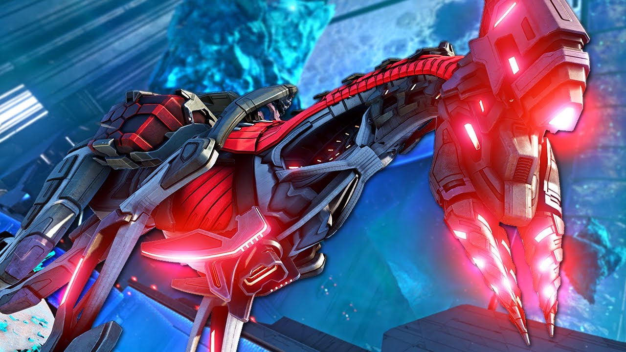 Taming a TEK STRYDER that Harvests INFINITE ELEMENT! | ARK GENESIS Part ...