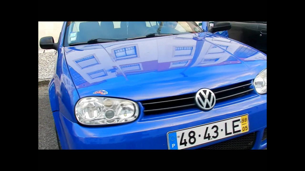 Golf IV GTI "Blue Pearl" - YouTube
