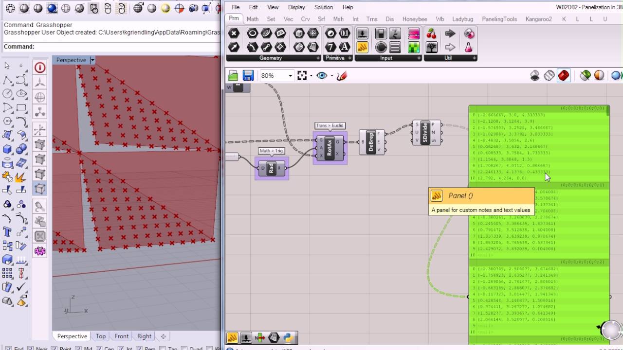 36 - Grasshopper - Frit Glass Using CircleCNR to Map Frits - YouTube