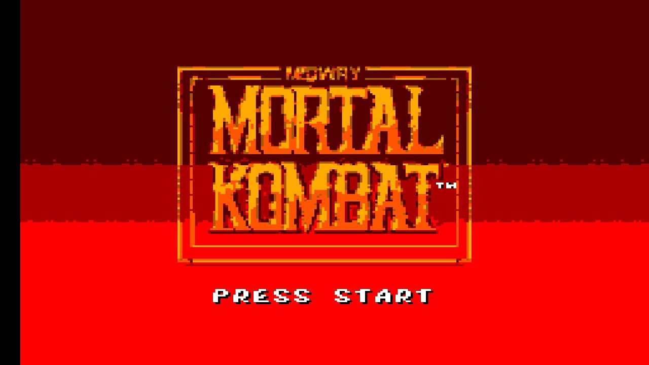Mortal Kombat (Master System) Intro and Demo - YouTube