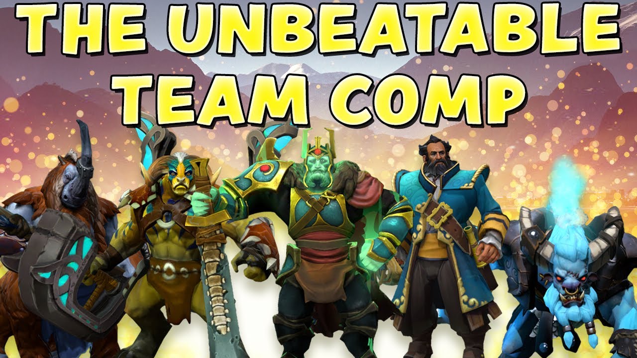 THE UNBEATABLE TEAM COMP (MID KUNKKA) - YouTube