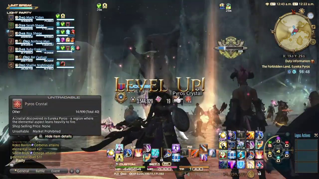 final fantasy xiv askalaphos eureka pyros notorious monster ...